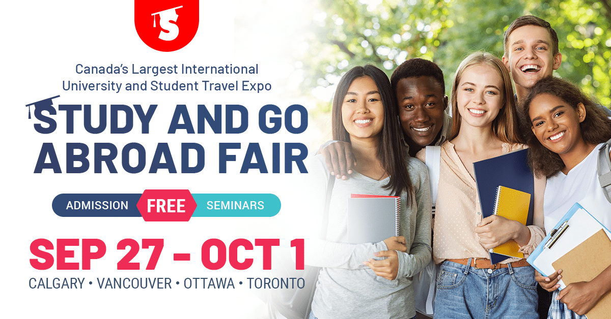 Student Expo | Sept. 27 - Oct.1, 2023 | Study and Go Abroad Fairs ...